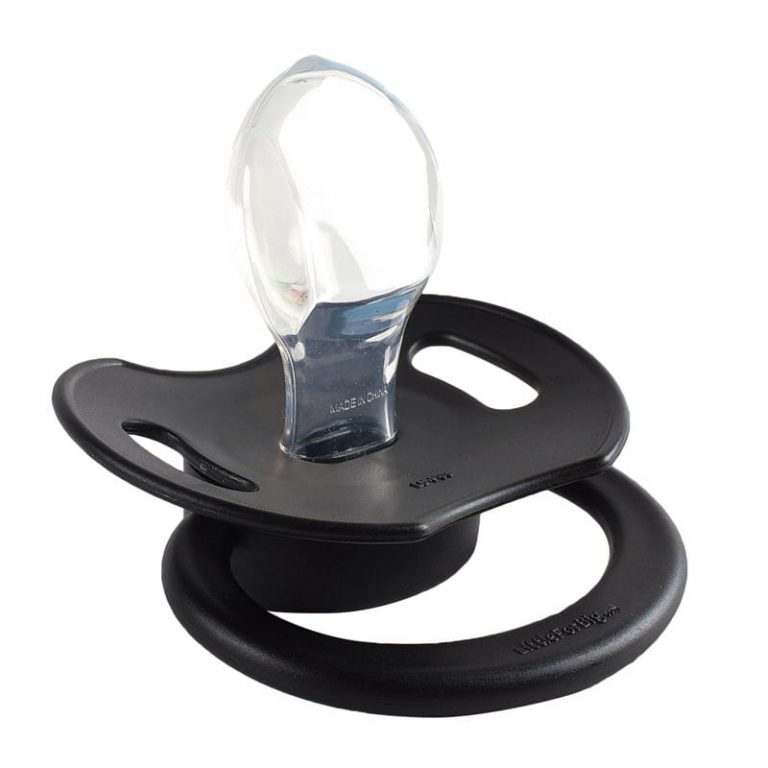GEN-II Adult Sized Black Pacifier - LittleForBig Cute & Sexy Products