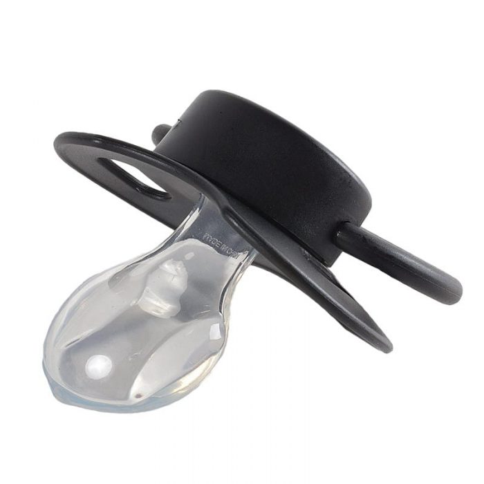 GEN-II Adult Sized Black Pacifier - LittleForBig Cute & Sexy Products
