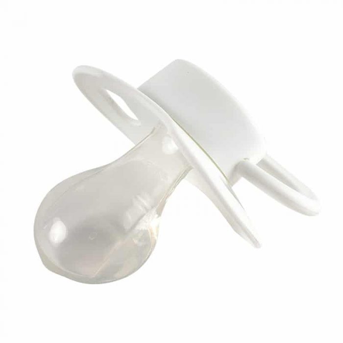GEN-II Adult Sized White Pacifier - LittleForBig Cute & Sexy Products