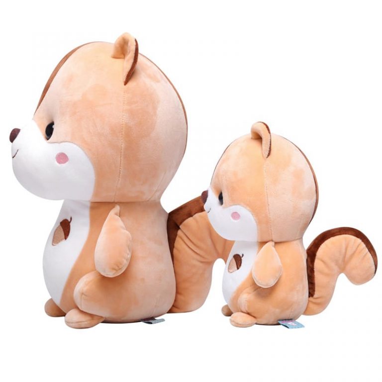 Littleforbig Cute Squirrel Stuffed Animals Plush Toy - LittleForBig ...