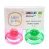 Candy Gloss Pacifiers-Pink & Green set - LittleForBig Cute & Sexy Products