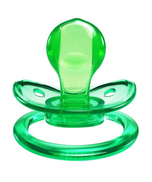 Candy Gloss Pacifiers-Pink & Green set - LittleForBig Cute & Sexy Products