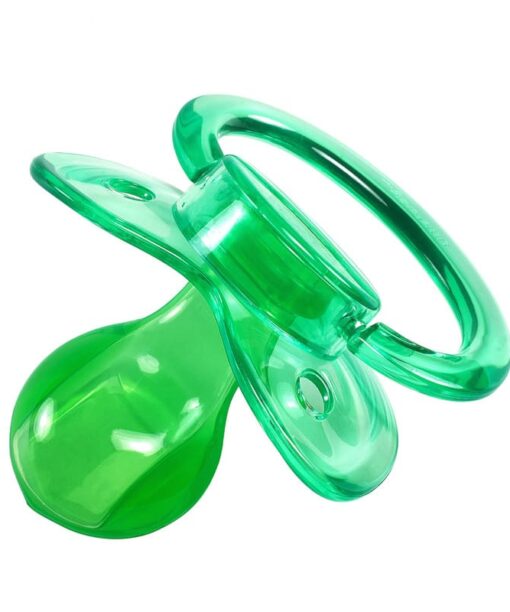 Candy Gloss Pacifiers-Pink & Green set - LittleForBig Cute & Sexy Products