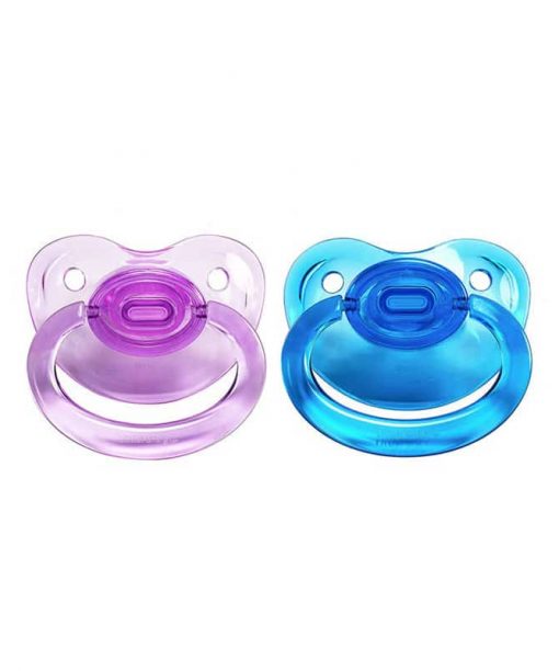 Candy Gloss Pacifiers-Blue & Purple set - LittleForBig Cute & Sexy Products