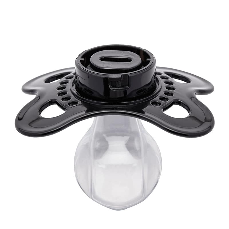 GEN-3 Single Adult Sized Black Pacifier - LittleForBig Cute & Sexy Products
